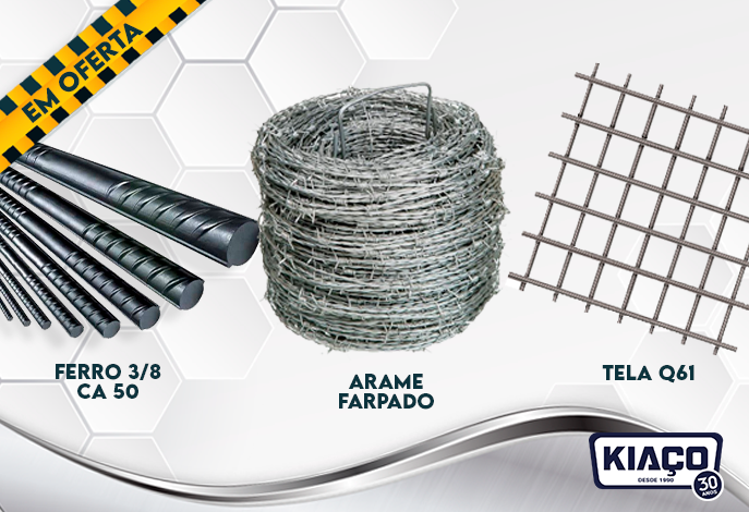 Tela Soldada Nervurada - Kiaço